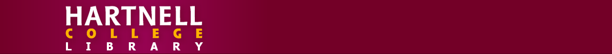 Default - Hartnell College Library FAQ